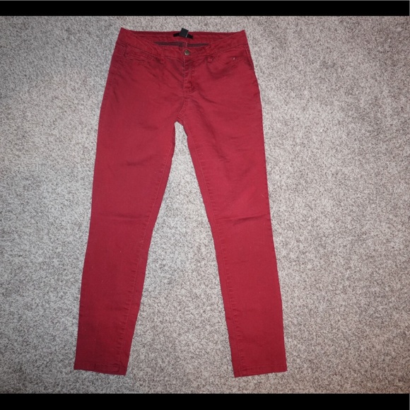 Forever 21 | Jeans | Red Jeans | Poshmark
